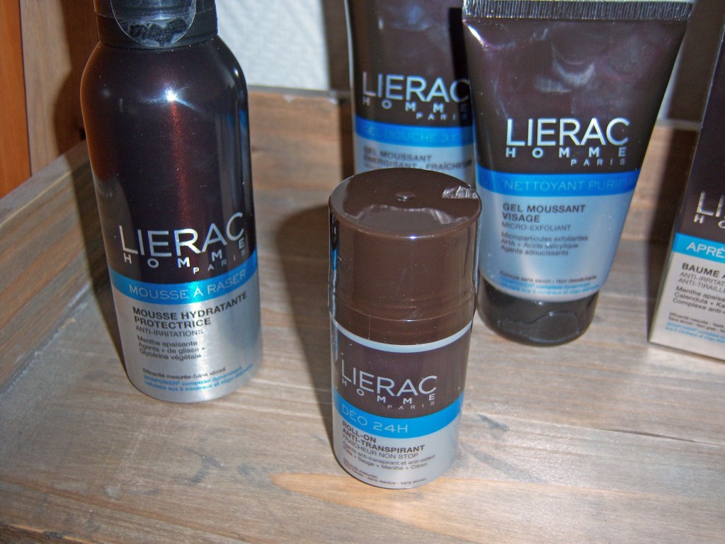 Découverte des soins de rasage Lierac homme, test & avis