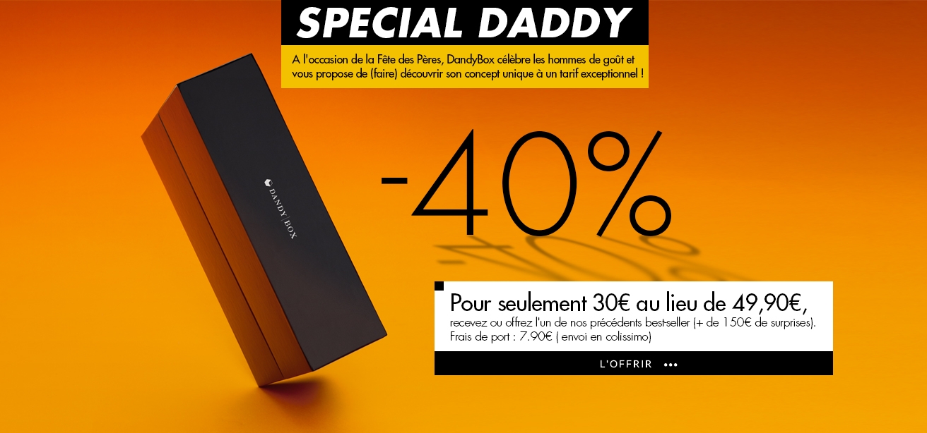 découvrez l'offre Special Daddy de Dandybox