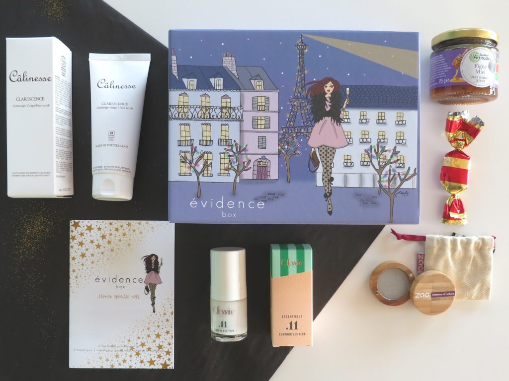 Mettez la Box Évidence spéciale Noël au pied du sapin, présentation