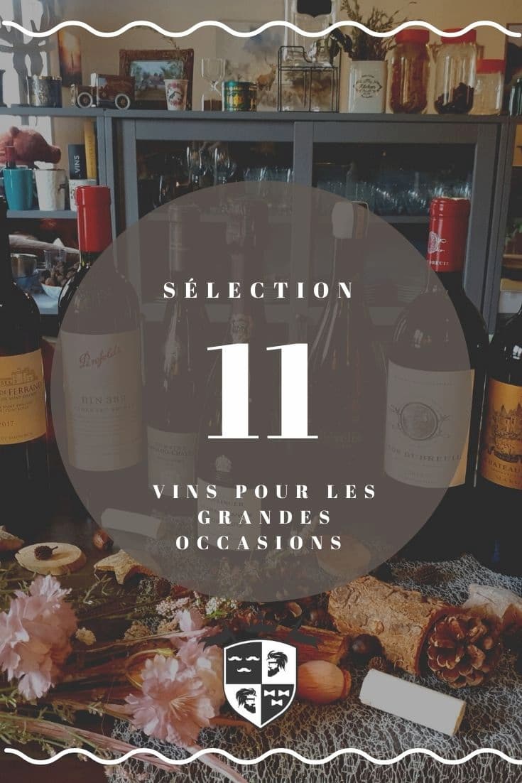 Notre sélection de vins pour les grandes occasions